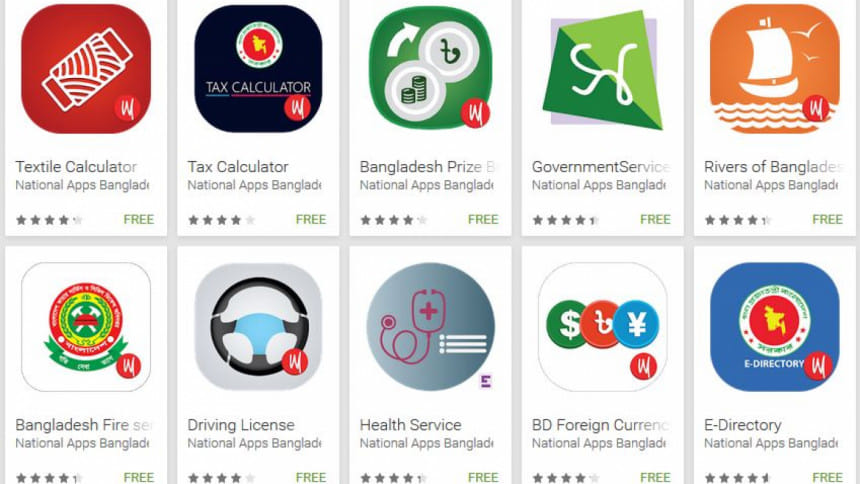Govt launches 500 mobile apps for better service | The Daily Star
