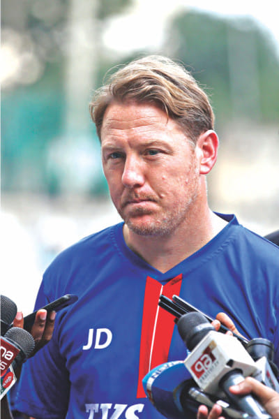 Day irked with players on the bench | The Daily Star