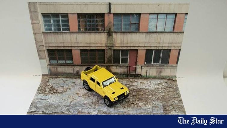 Diorama 101: Photograph your scale model against an easy to create ...