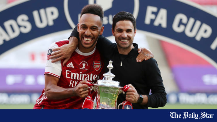 Auba brings FA Cup glory for Arsenal | The Daily Star
