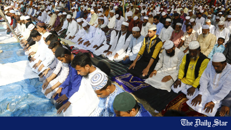 Thousands join second phase of Ijtema | The Daily Star