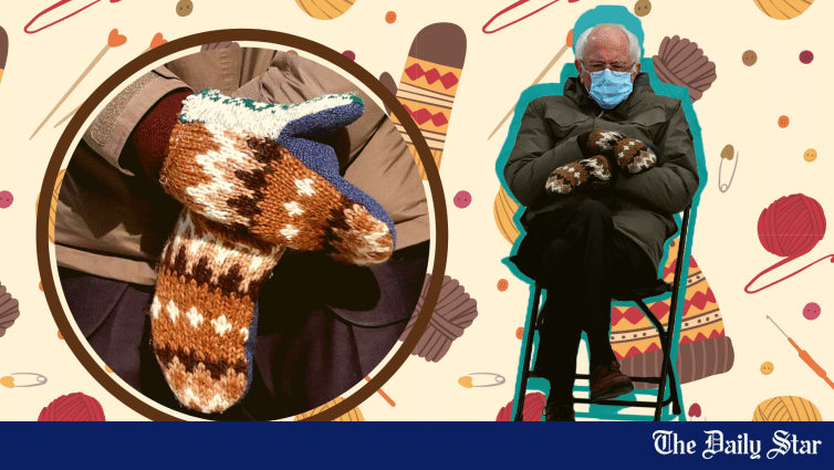 Make your own Bernie Sanders mittens | The Daily Star