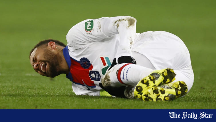 Neymar walks off during PSG Cup win with 'thigh pain' | The Daily Star
