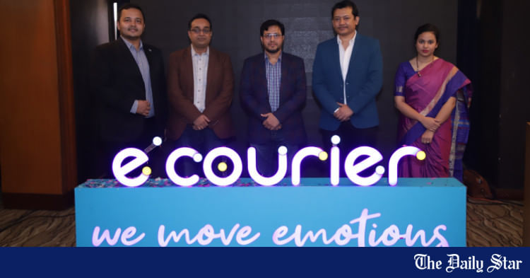 eCourier introduces new services and unveils new logo | The Daily Star