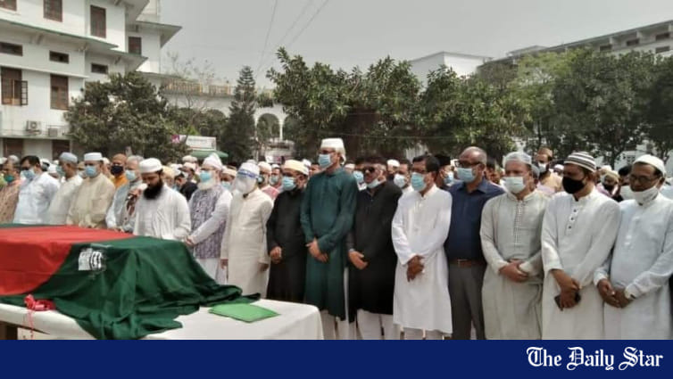 Moudud Ahmed laid to rest beside parents | The Daily Star