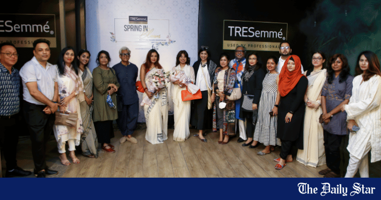 TRESemmé Spring in bloom fashion exhibition | The Daily Star