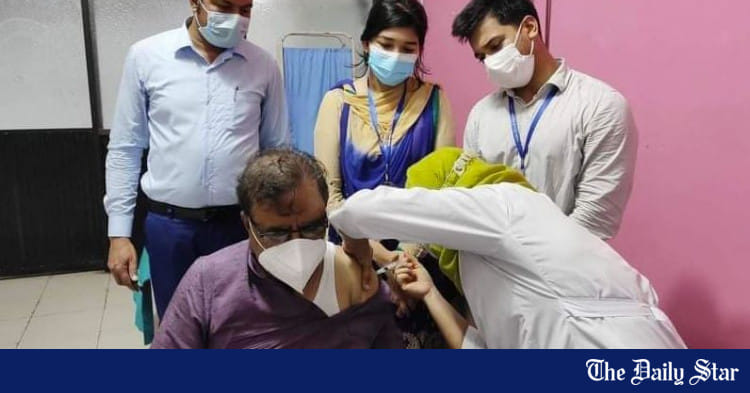 State Minister for Culture KM Khalid takes 2nd dose of Covid-19 vaccine ...