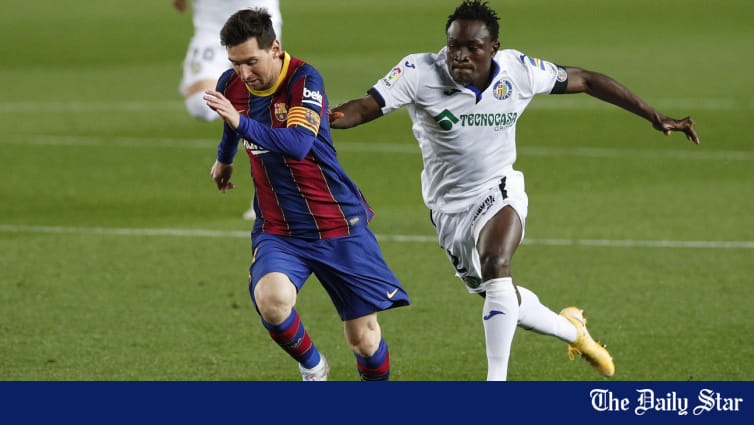 Messi double helps Barca beat Getafe | The Daily Star