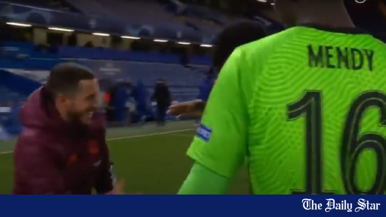 Footage of Hazard laughing with Chelsea players upsets Real fans | The ...