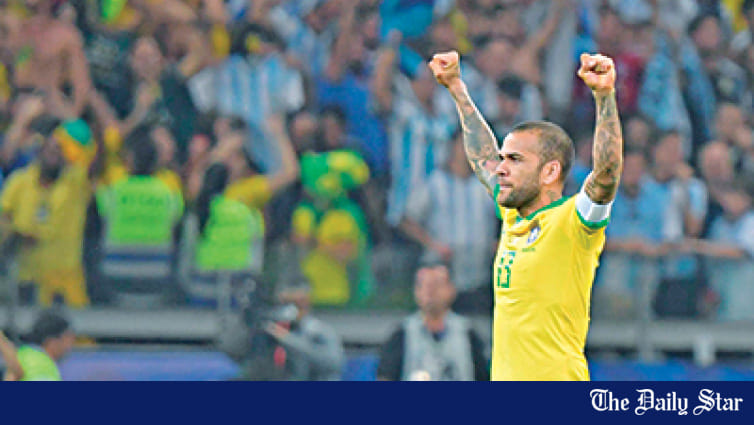 Brazil recall Alves for WC qualifiers | The Daily Star