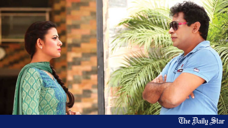 Mosharraf-Asha in “Chand-e Chondrobindu Nei” | The Daily Star