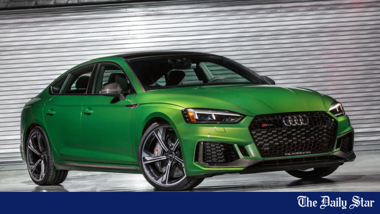 Slimy green monster Audi RS5 Sportback | The Daily Star