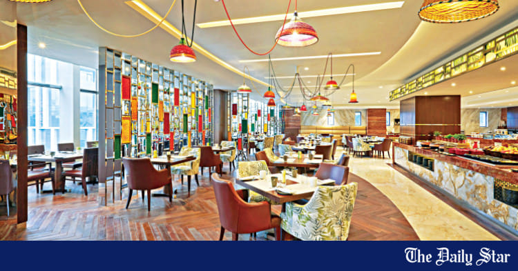 Buffet at BAHAR multi-cuisine restaurant | The Daily Star
