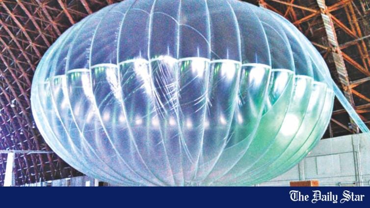 Google balloons to help restore cell networks | The Daily Star