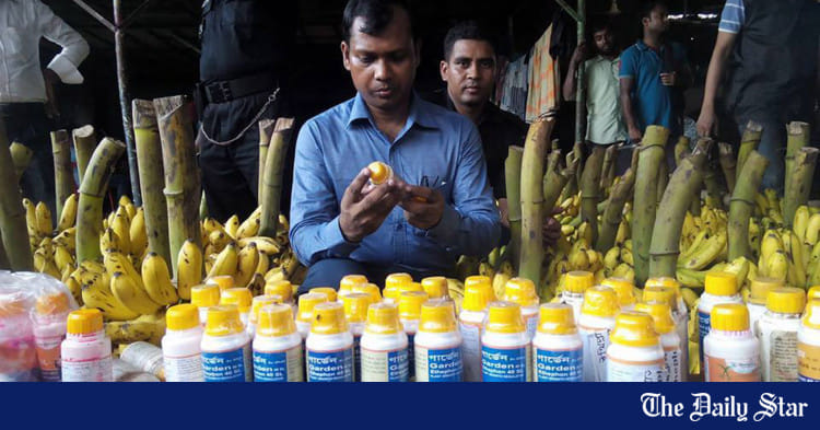 18 jailed for ripening bananas with harmful chemical | The Daily Star
