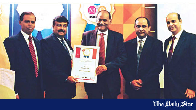 Another global recognition for Transcom Beverages | The Daily Star