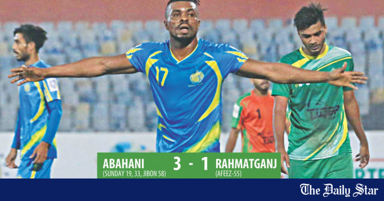Sunday powers Abahani | The Daily Star