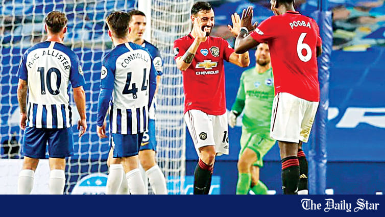 Bruno and Pogba click | The Daily Star