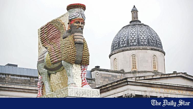 Iraq's winged bull rebuilt in London | The Daily Star
