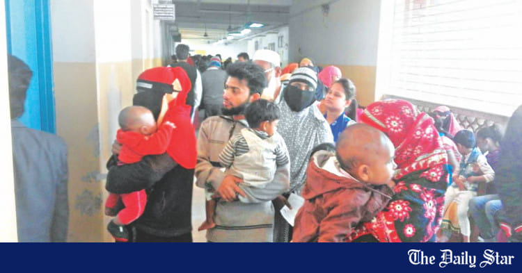 Cold brings misery for the little ones