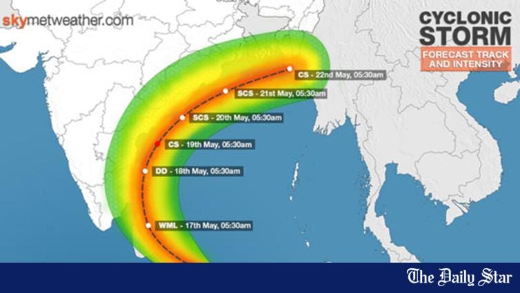 Cyclone Roanu heads towards Bangladesh | The Daily Star