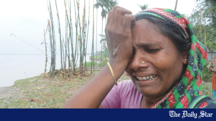 Hundreds in misery as Dharla devours houses, croplands | The Daily Star