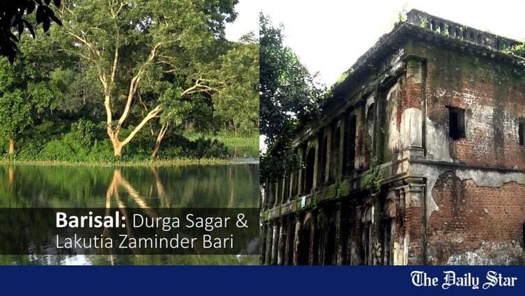 The symbol of love and a mansion in ruins in Barisal | The Daily Star