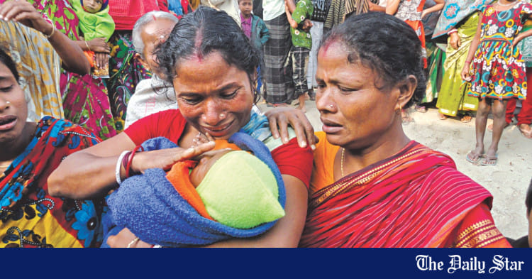 Teary goodbye, hearty welcome | The Daily Star