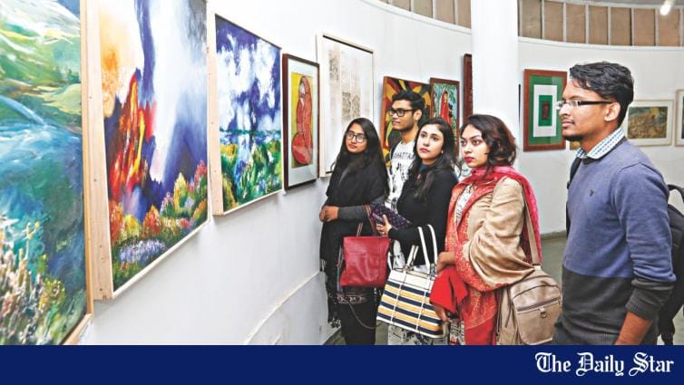 An assortment of diverse paintings | The Daily Star