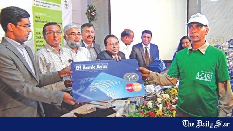 Debit card for farmers