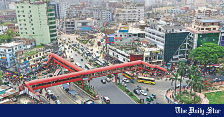 200 illegal business set-ups evicted in Farmgate Dhaka | Daily Star