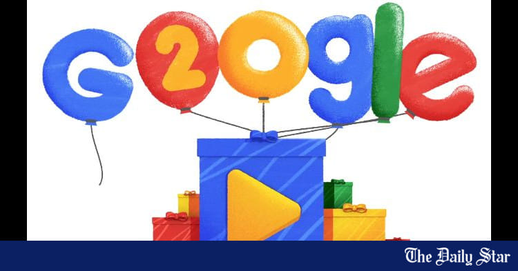 Google 20th Birthday: Doodle celebrates search giant's special occasion