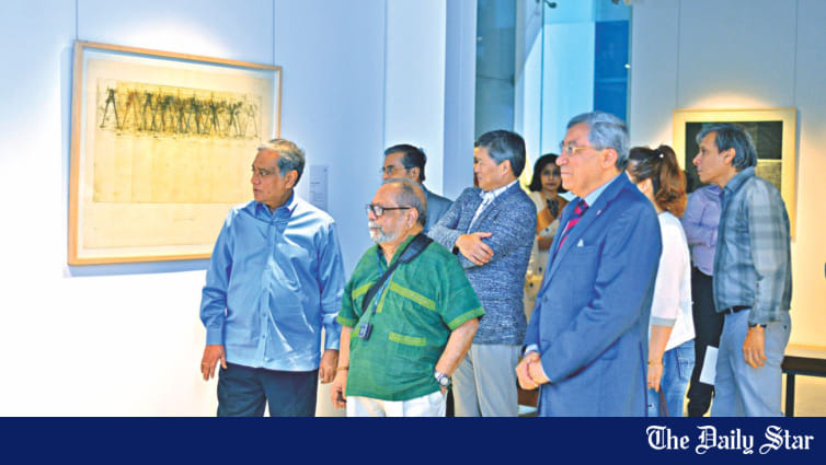 Seven eminent artists' prints at Edge Gallery | The Daily Star