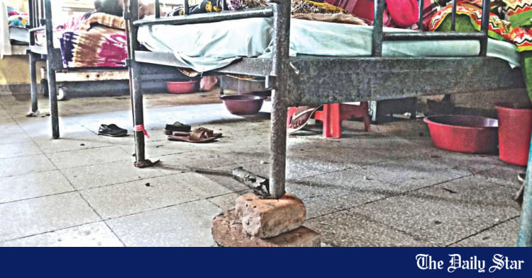 300-bed hospital in a shambles | The Daily Star