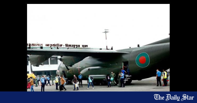BAF aircraft brings back 71 people from Lebanon | The Daily Star