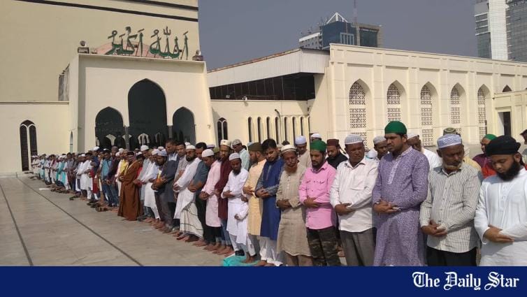 Prayer at nat’l mosque for Chawkbazar victims
