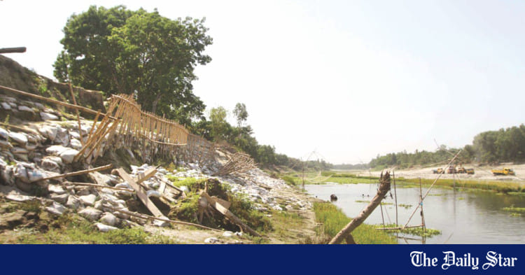 Elongjani devouring Kalihati village for earth lifting | The Daily Star