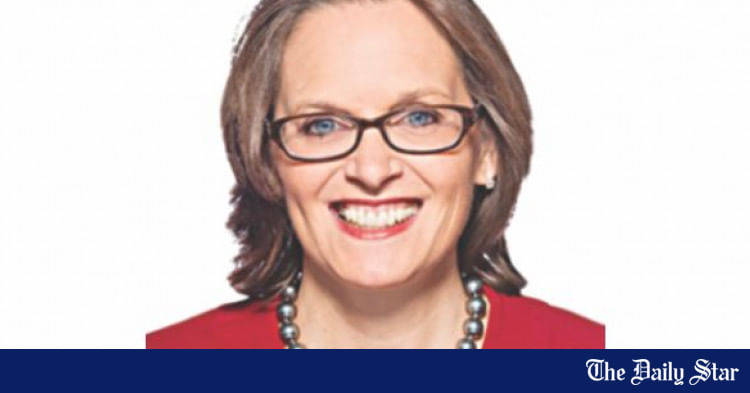 Trump's aide Lisa Curtis arrives