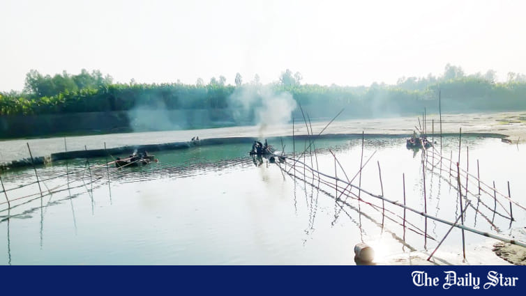 Sand lifting wreaks havoc | The Daily Star