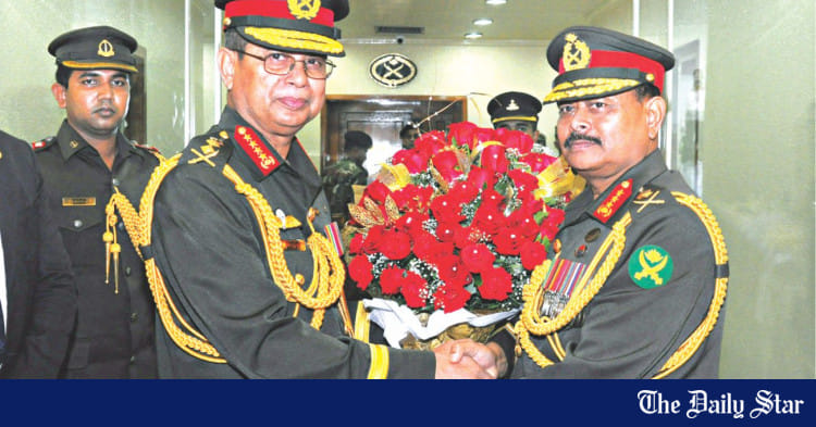 Lt Gen Aziz Ahmed takes over as army chief | The Daily Star