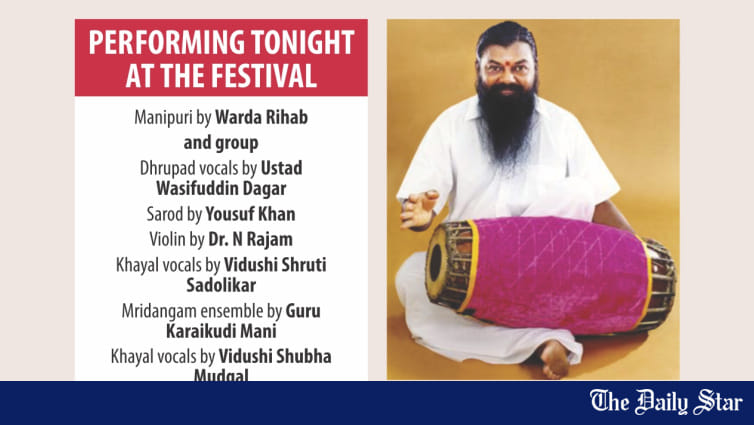 Magic on mridangam Guru Karaikudi Mani | The Daily Star