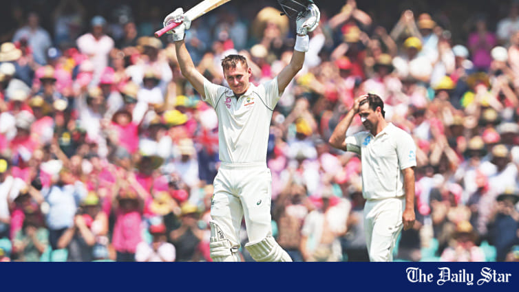 Labuschagne double lifts Aus to 454 | The Daily Star