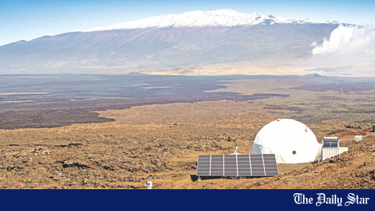 Year-long 'Mars isolation' begins | The Daily Star