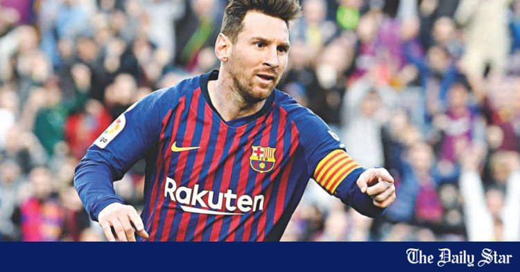 Messi on the double | The Daily Star