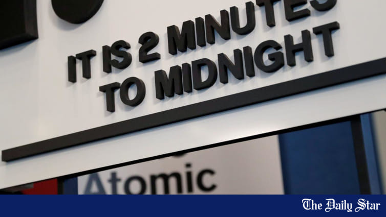 Doomsday Clock: It is now two minutes to midnight | The Daily Star