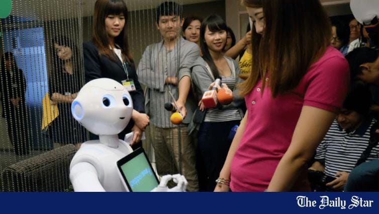 Mini 'Pepper' robots start new jobs in Taiwan | The Daily Star