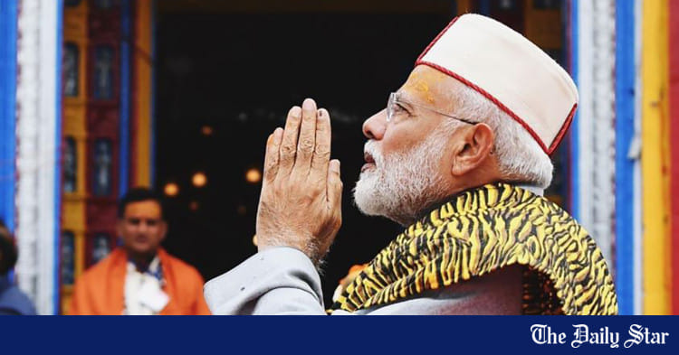 Indian PM Modi completes meditation in Kedarnath cave | The Daily Star