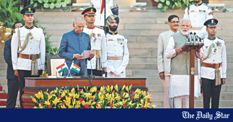 Narendra Modi take oath as a Prime Minister of India