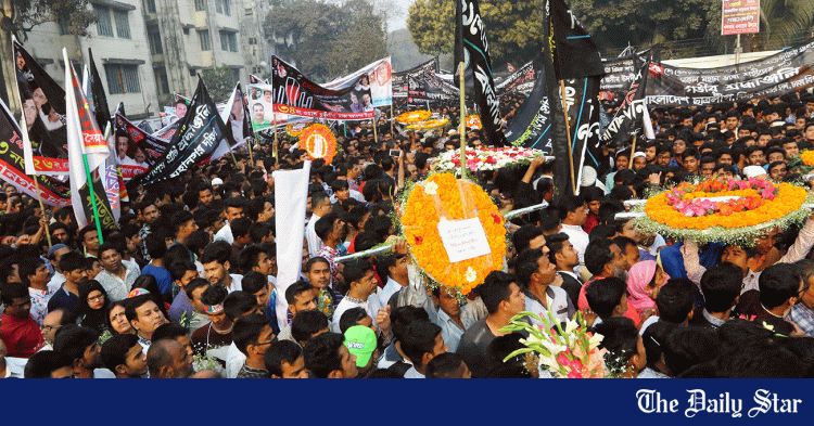 Nation pays glowing tributes to language martyrs | The Daily Star