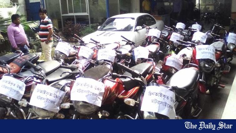 6 ‘criminals’ held; motorcycles, car seized | The Daily Star